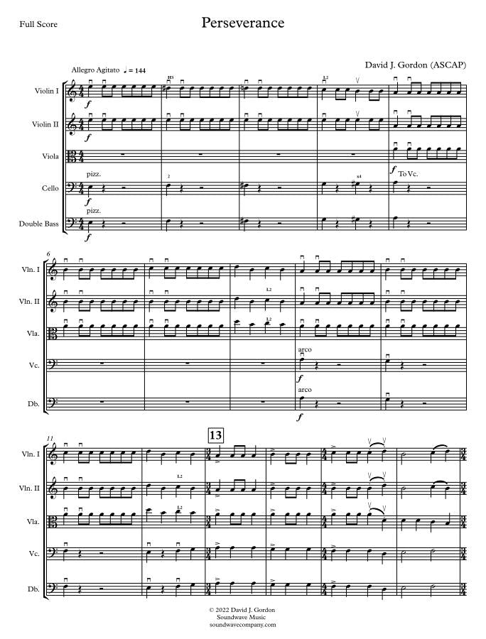 Perseverance – Soundwave Music Company